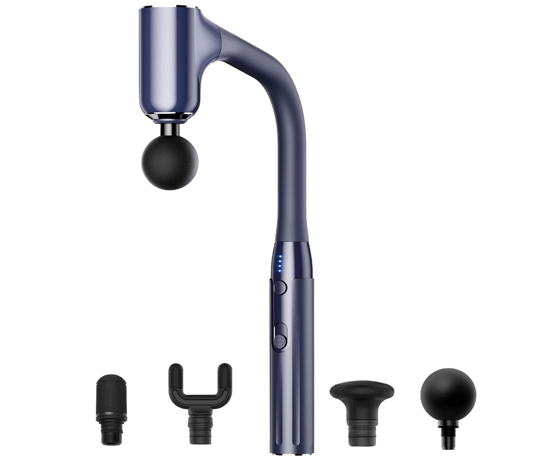 背中も届くほぐせる！LIHILIS筋膜リリースガンの評判は？特徴、使い方 | Hogssy